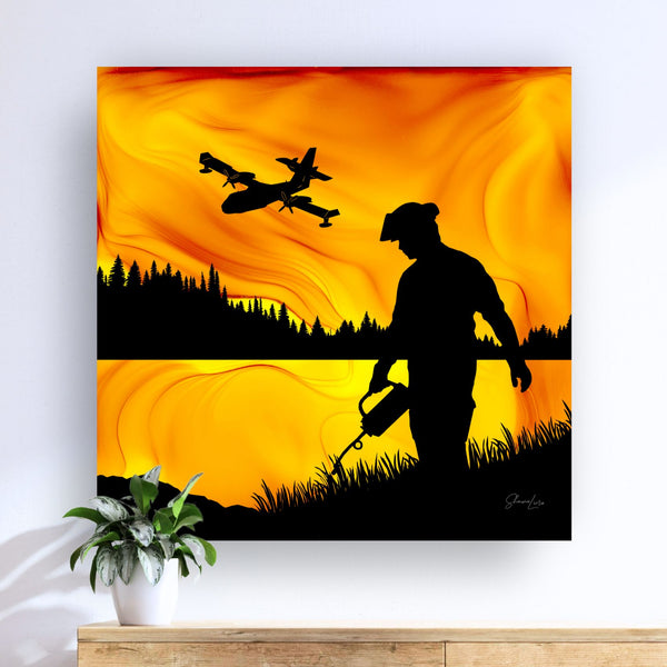 The Firefighter Collection – Fire-Made Art by Shauna Liora