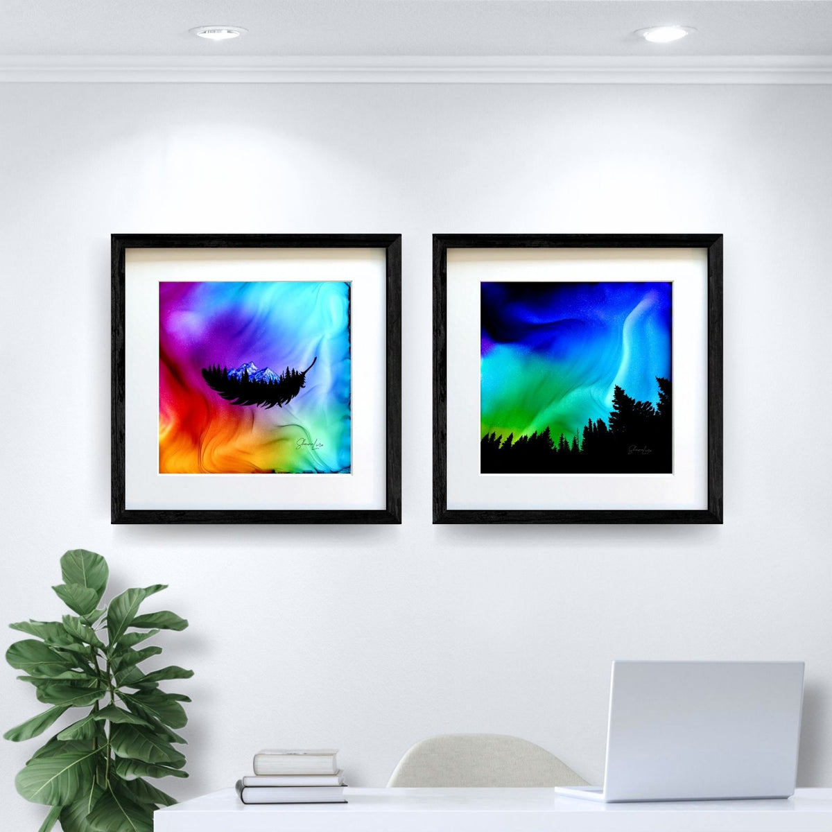 Floating Free - Fire Made Art Print – Fire-Made Art by Shauna Liora