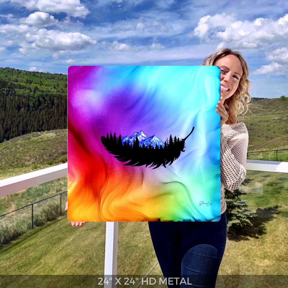 Floating Free - Fire Art Print – Fire-Made Art by Shauna Liora