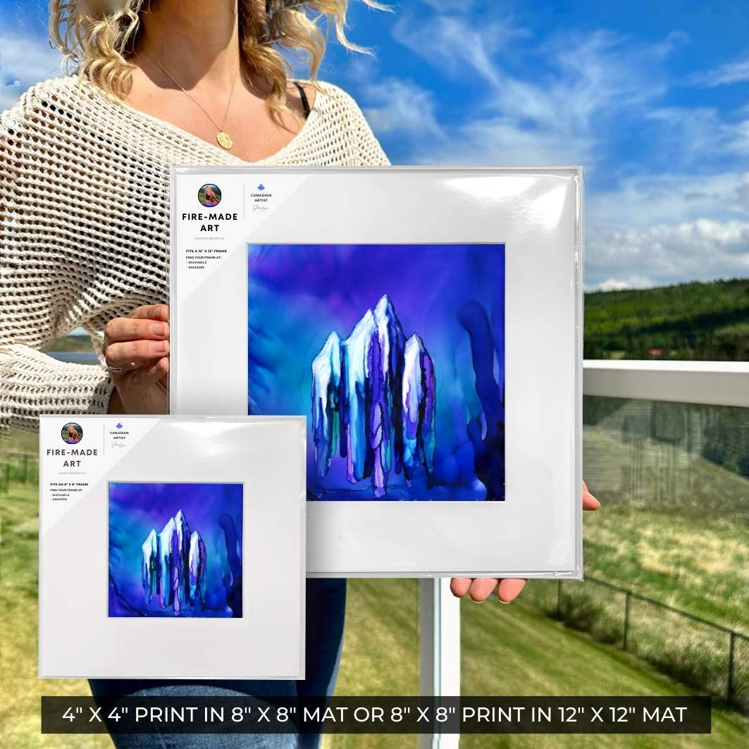 I AM Limitless - Fire Art Print – Fire-Made Art by Shauna Liora