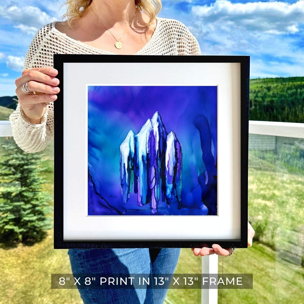 I AM Limitless - Fire Art Print – Fire-Made Art by Shauna Liora