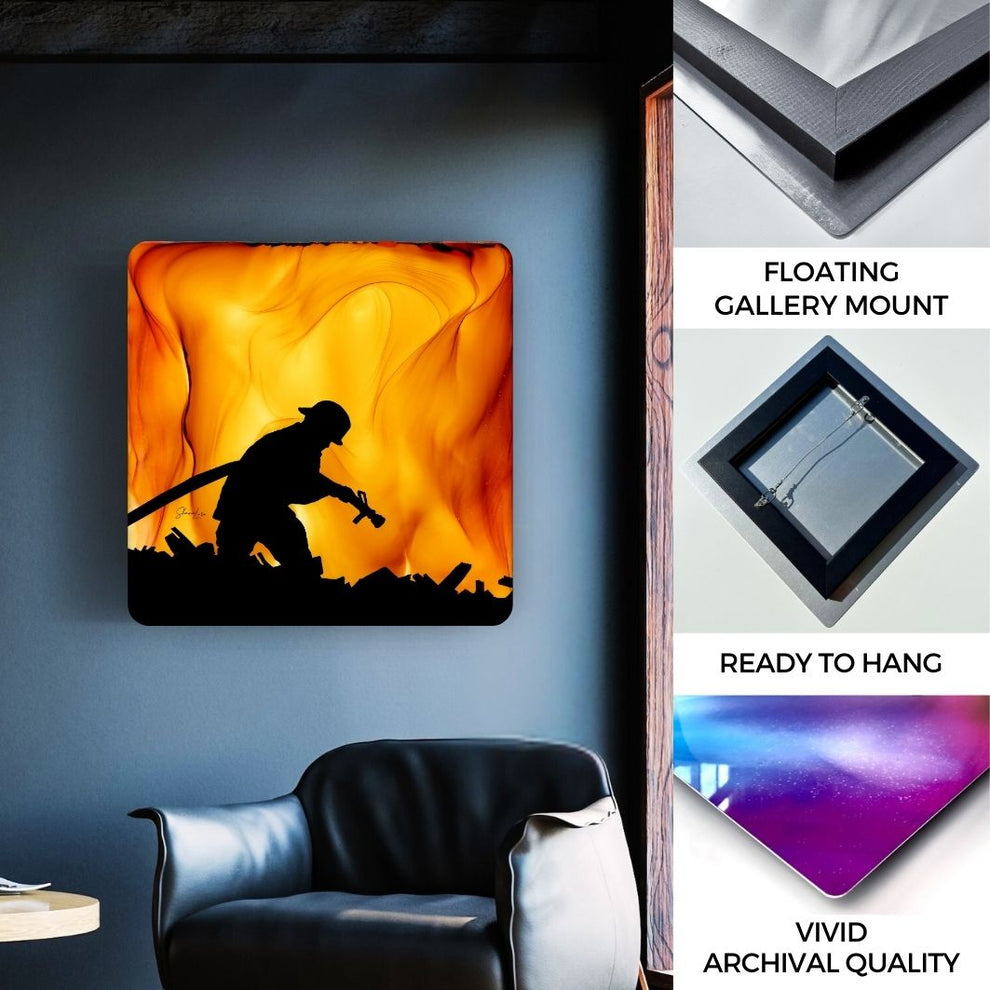 Overhaul - Fire Art Print – Shauna | Fire Art