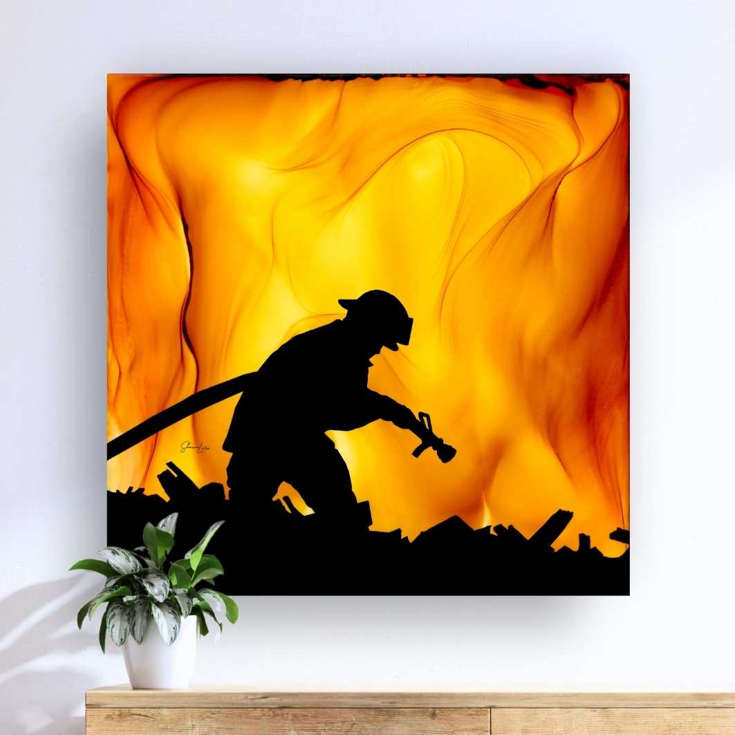 Overhaul - Fire Art Print – Fire-Made Art by Shauna Liora