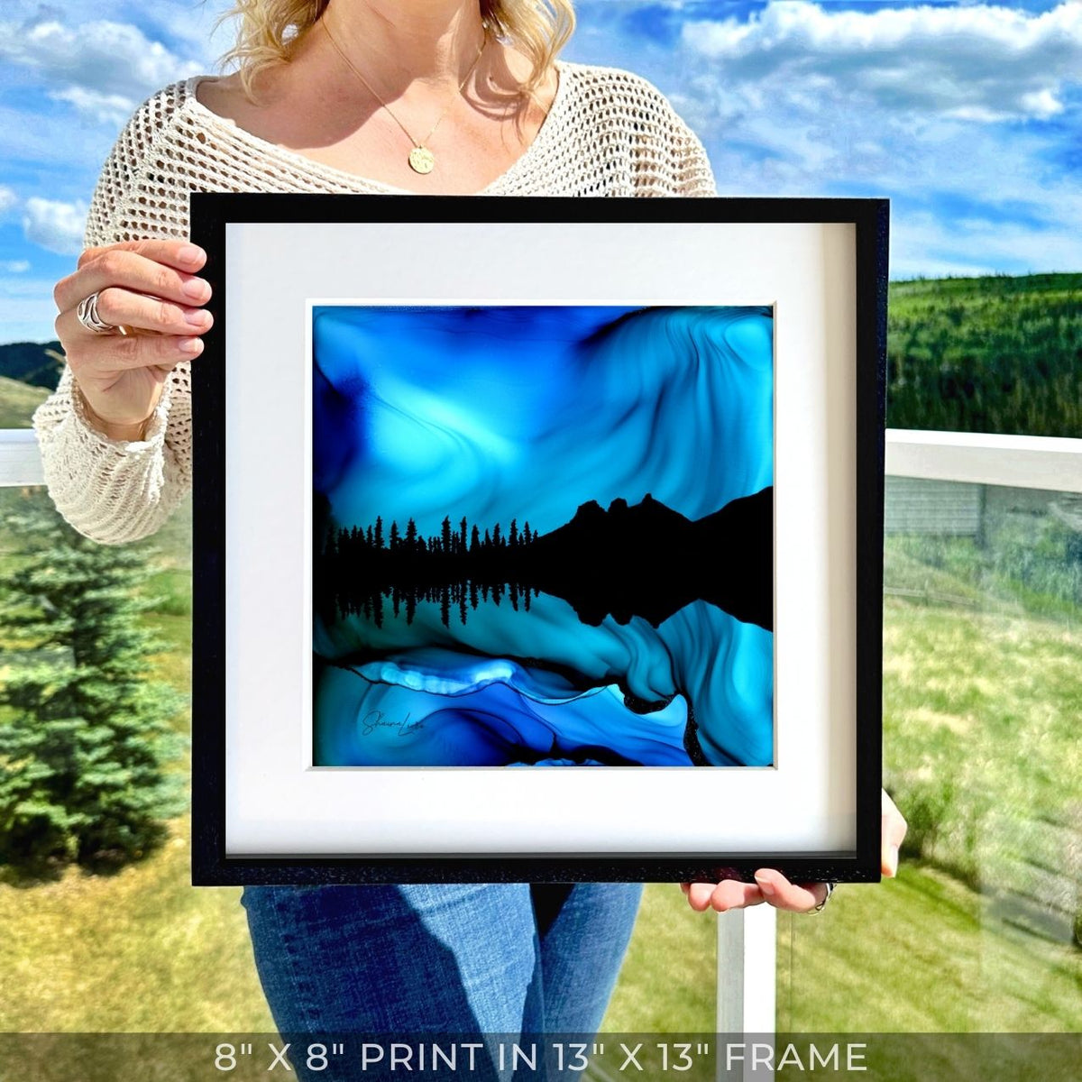 Three Sisters Whispers - Fire Art Print – Fire-Made Art by Shauna Liora