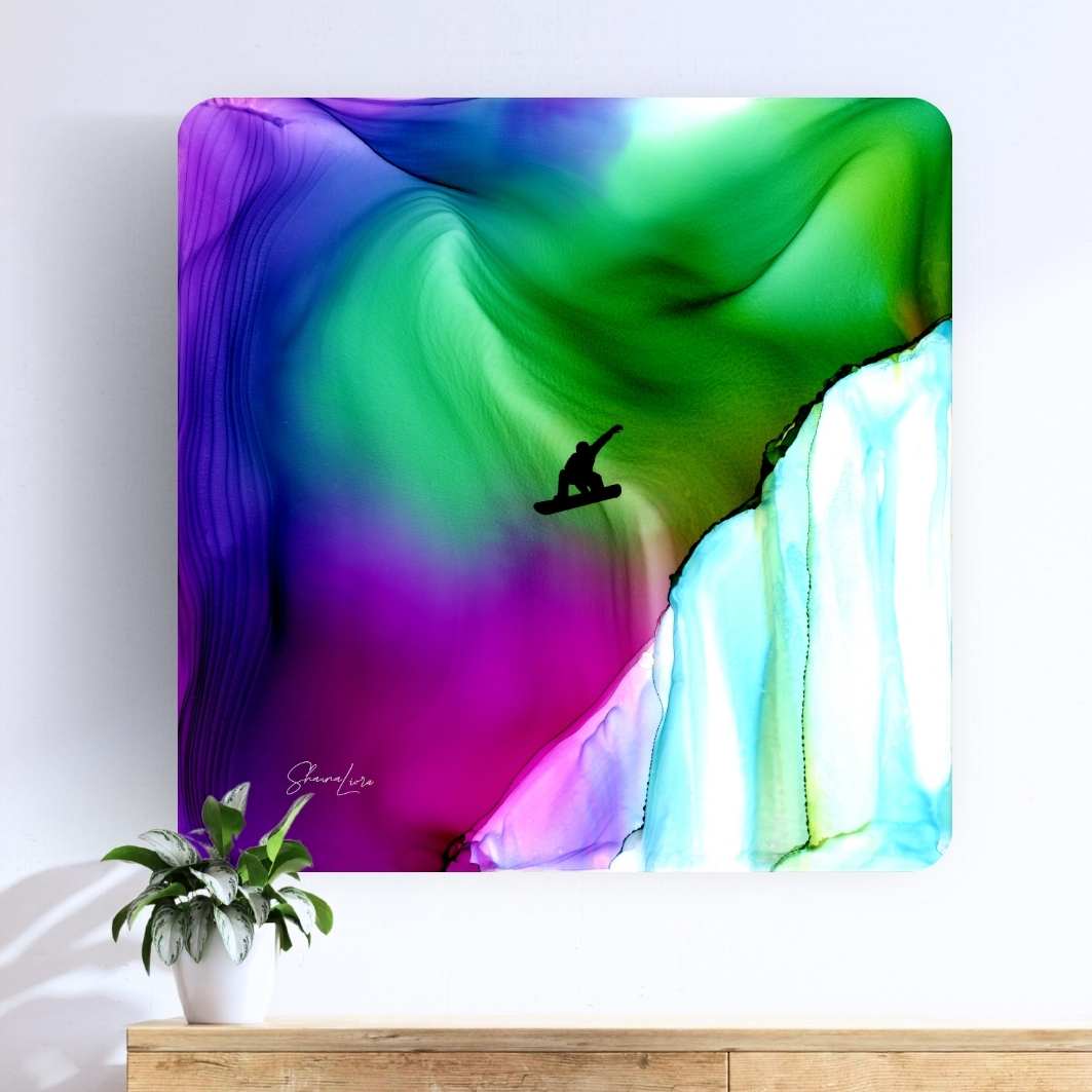 Weightless - Fire Art Print – Fire-Made Art by Shauna Liora