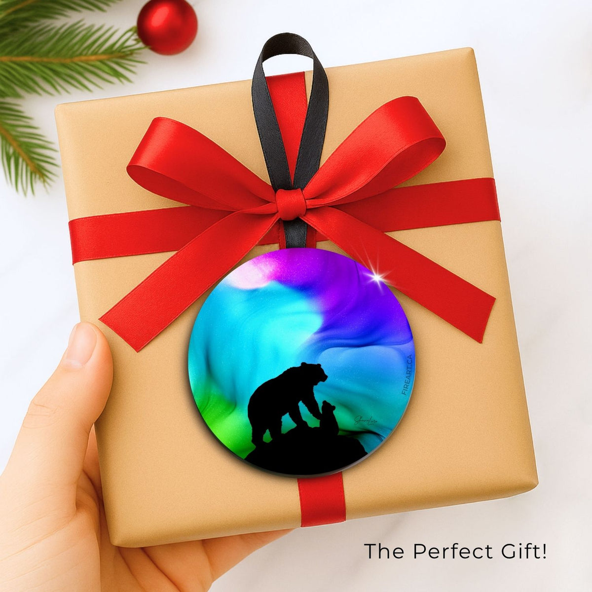 Wide Eyed Wonder: 2-in-1 Ornament/Magnet – Fire-Made Art by Shauna Liora